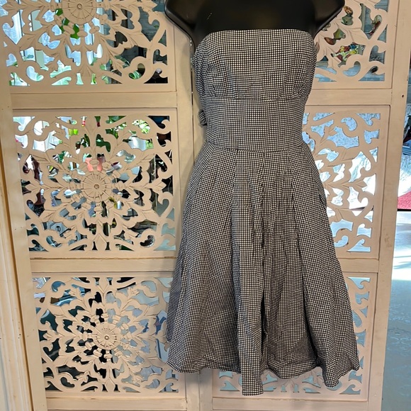 Teeze Me | Dresses | Teeze Me Adorable Black And White Checkered ...